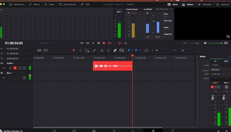 How To Record Audio In Davinci Resolve